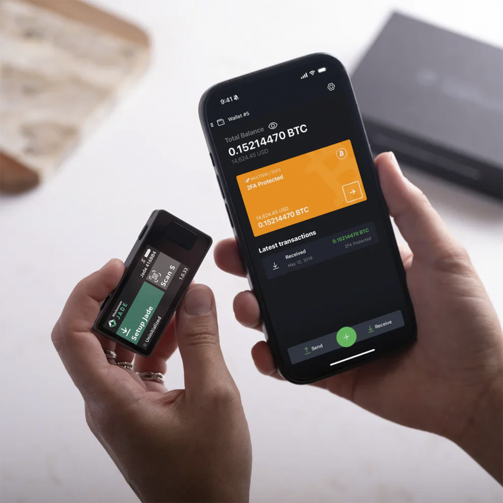 Blockstream Jade Plus | Hardware Wallet para Bitcoin